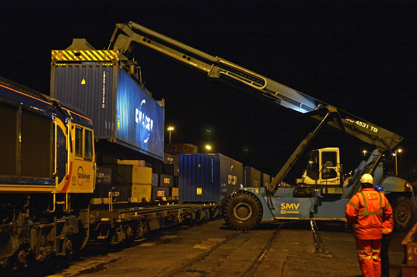 BEHIND THE SCENES: GBRF’s Liverpool Intermodal operations | Galleries