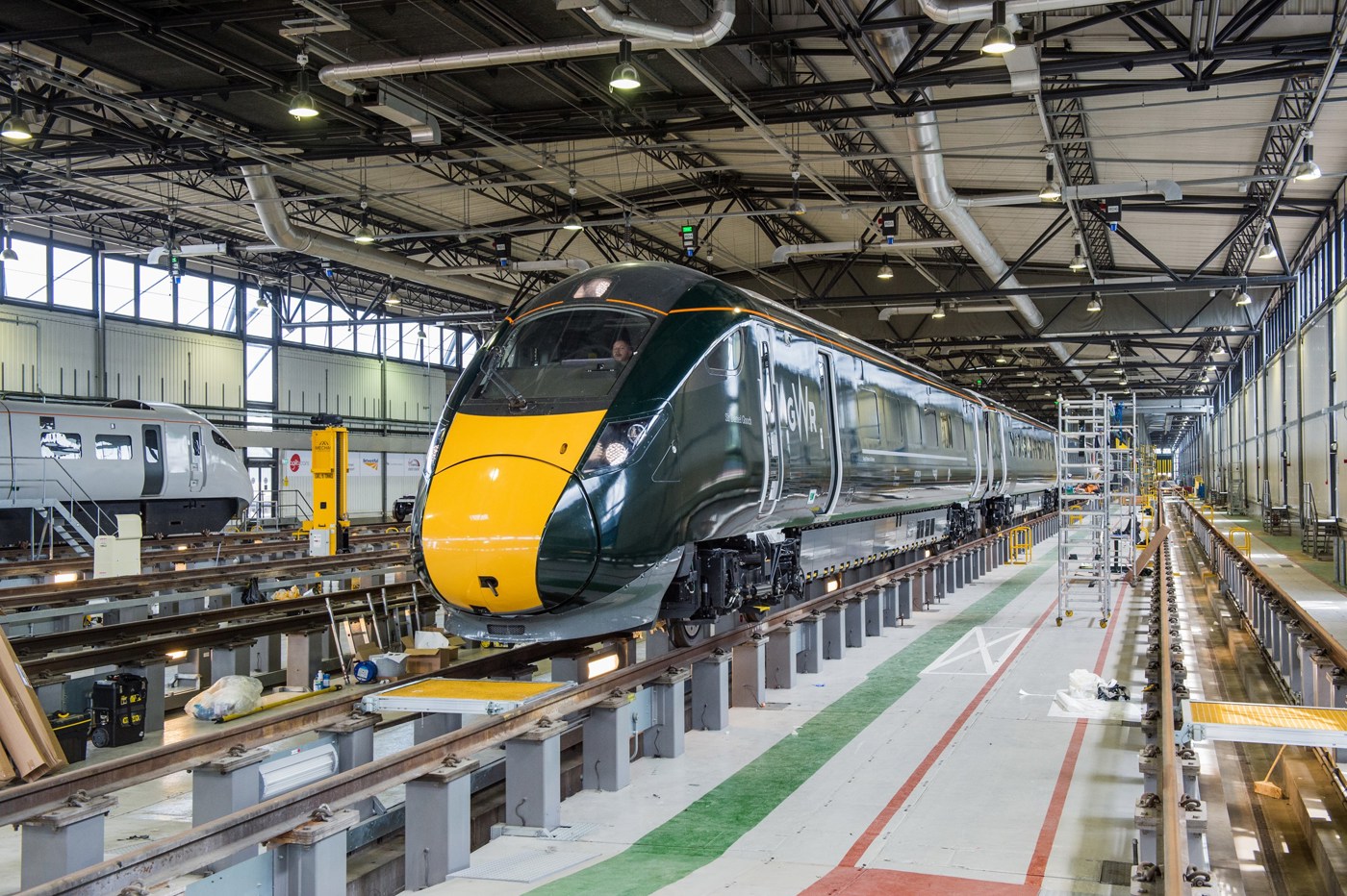 EXCLUSIVE: GWR Class 800 inside North Pole | Galleries