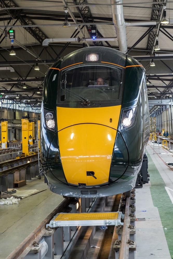 EXCLUSIVE: GWR Class 800 inside North Pole | Galleries