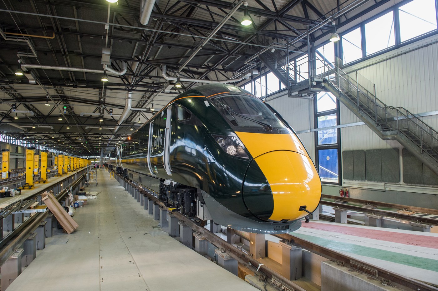 EXCLUSIVE: GWR Class 800 inside North Pole | Galleries