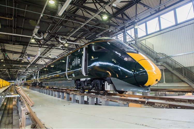 EXCLUSIVE: GWR Class 800 inside North Pole