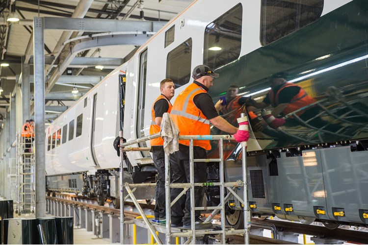 EXCLUSIVE: GWR Class 800 inside North Pole