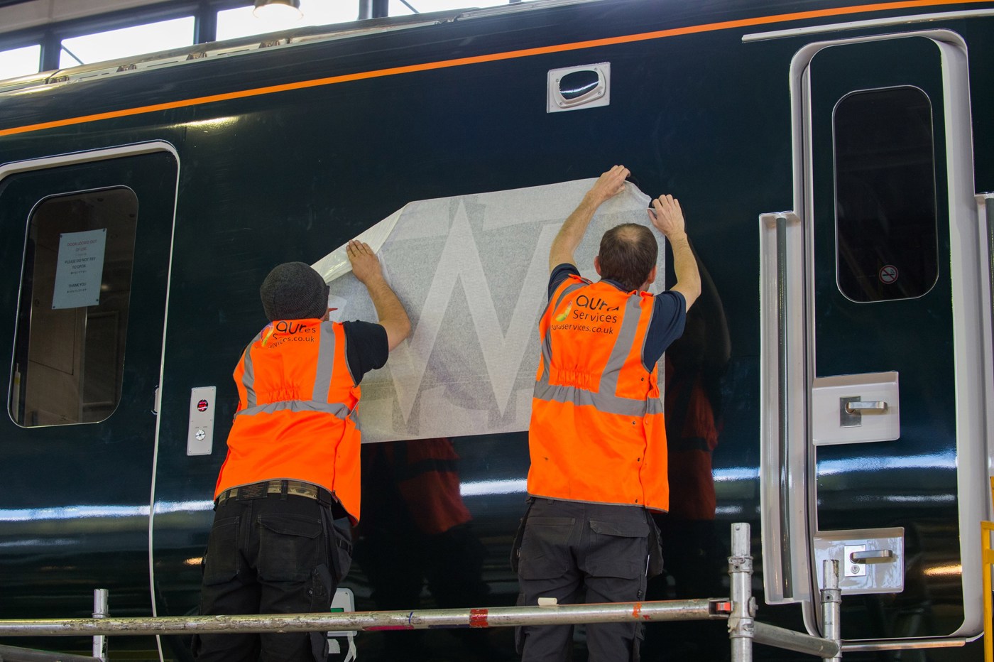 EXCLUSIVE: GWR Class 800 wrapped | Galleries