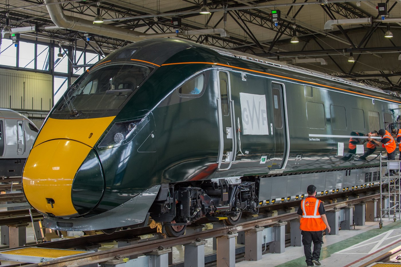 EXCLUSIVE: GWR Class 800 wrapped | Galleries