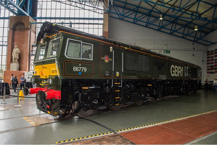 GB Railfreight unveils final Class 66 for the UK