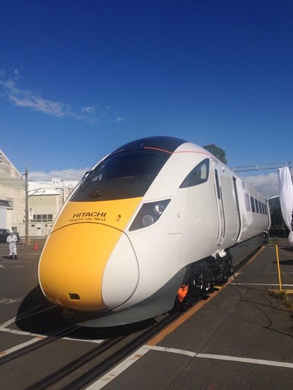 Hitachi unveils Intercity Express Programme pre-series in Japan | Rail ...