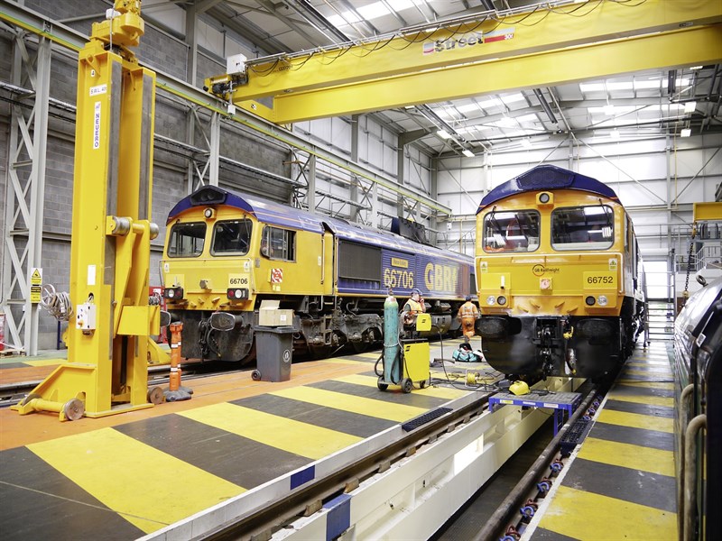 Last GBRf '66' being built in US…first now in traffic in UK | Rail magazine