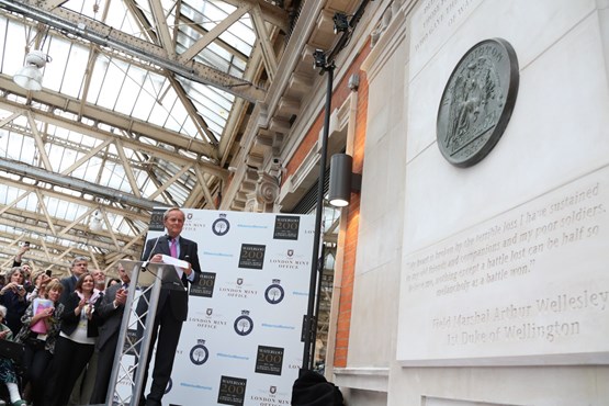 Duke of Wellington unveils new war memorial at Waterloo Station | Rail ...
