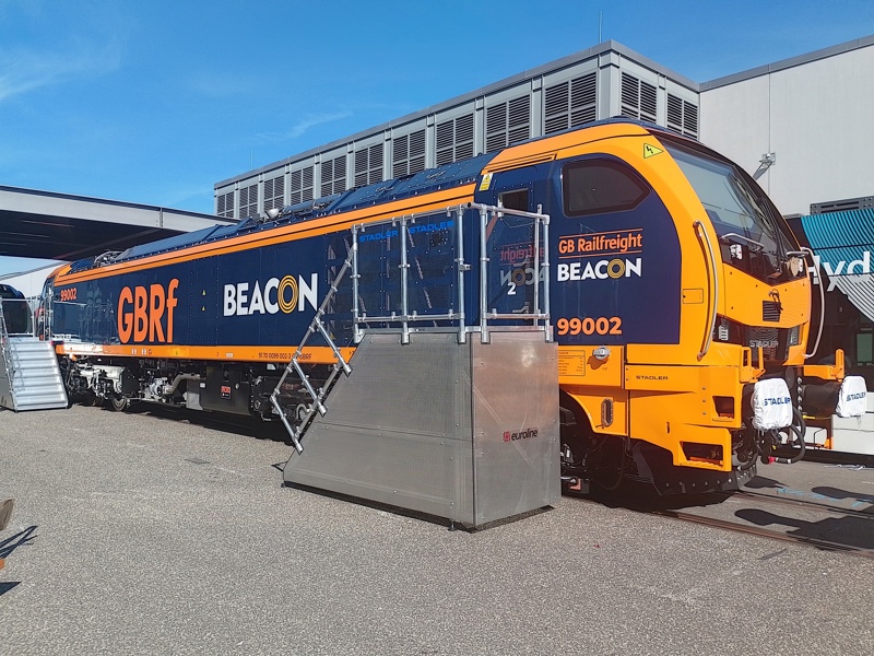 Class 99 hybrid unveiled at Innotrans | GB Railfreight