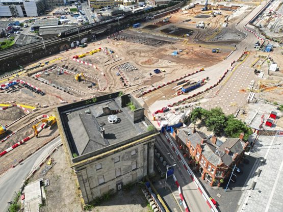 Brand new photos show progress with West Midlands Metro extension ...