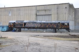 Crash damaged Class 66 moves to Stoke | Rail magazine