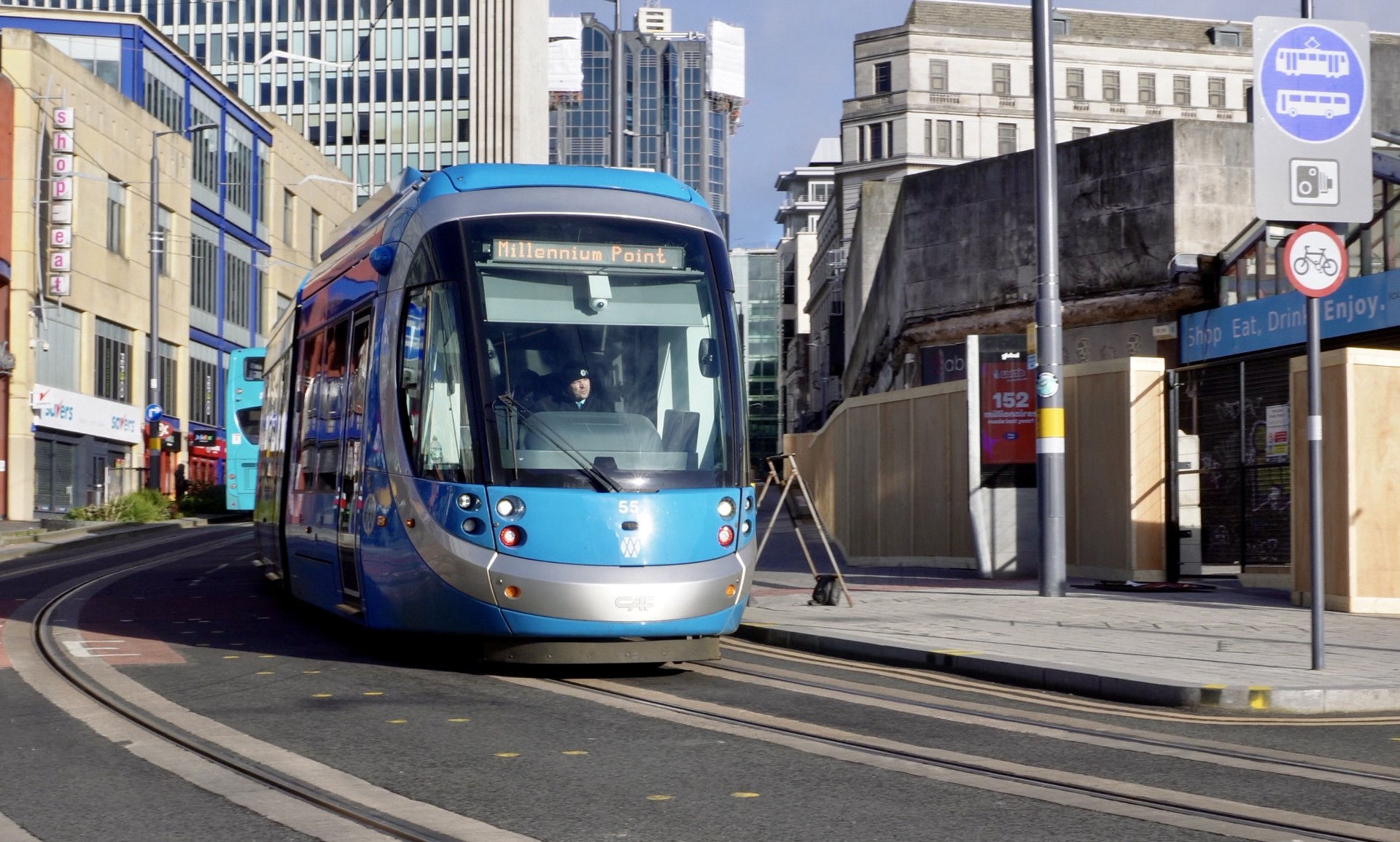 The first section of Birmingham's new tram route has opened | Trams