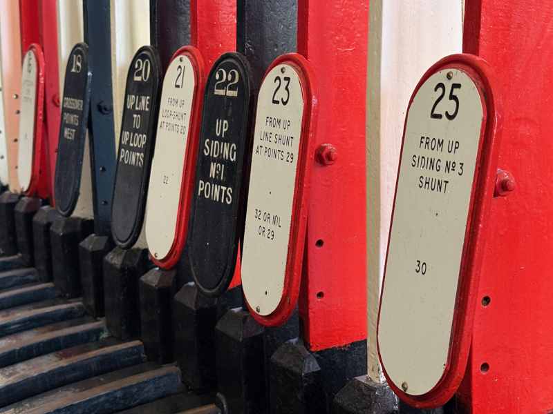 Decommissioned main line signal box preserved | Signalling