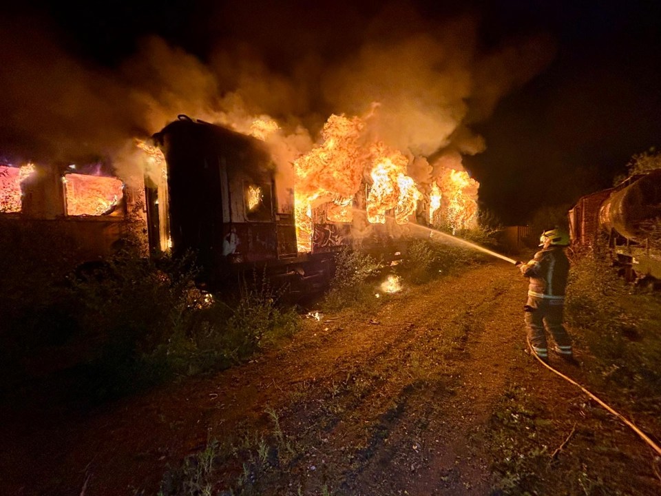 Two suspicious fires in 13 days at Network Rail sidings near Stoke ...