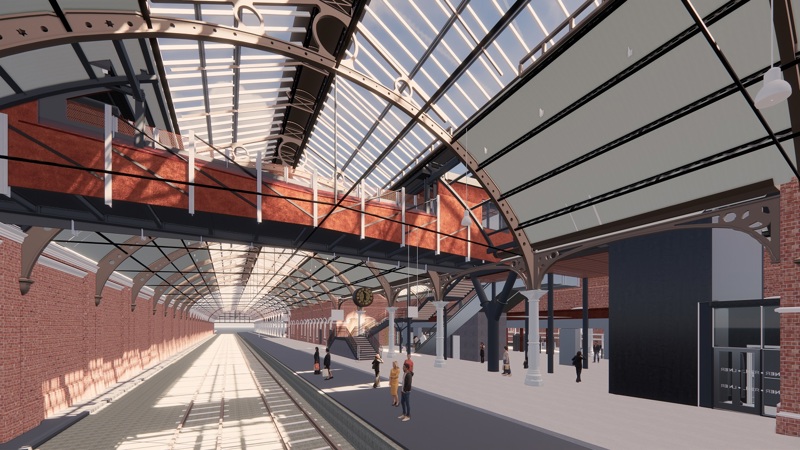 Next week: work to begin on Darlington's new platforms and footbridge ...