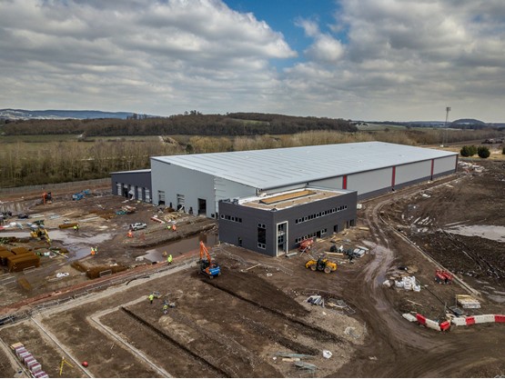 CAF’s Welsh factory is structurally complete | Rail magazine