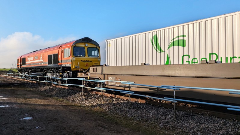 Hydrogen transported by rail in UK-first trial | Hydrogen