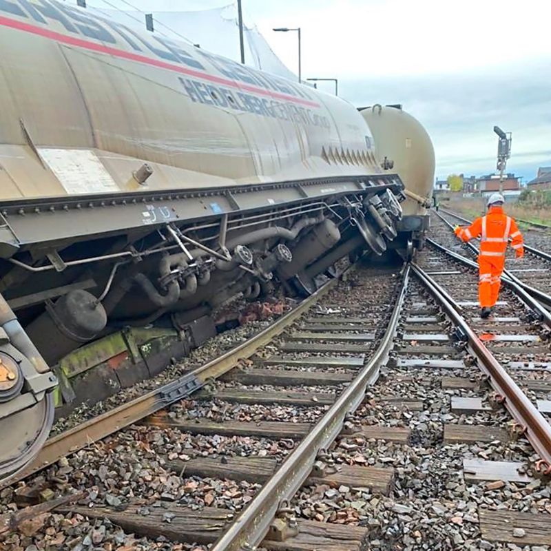 Severe wheel flat led to freight derailment | Rail magazine