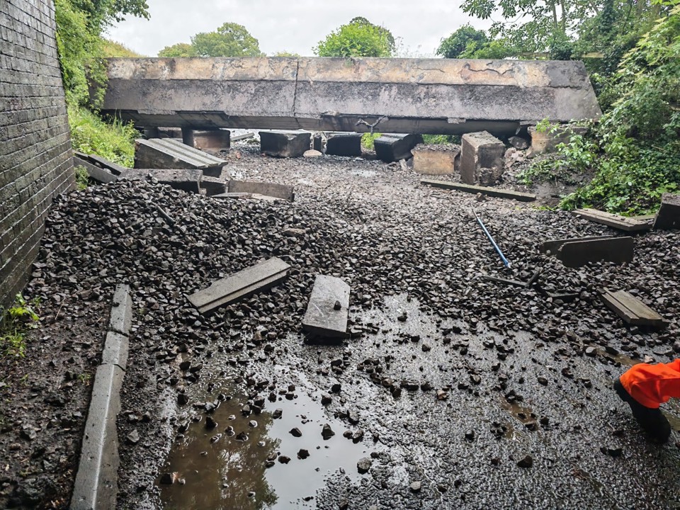 Man arrested after West Coast Main Line bridge strike | West Coast Main ...