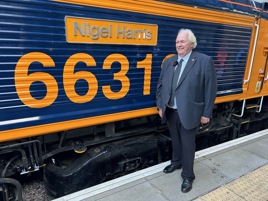 GB Railfreight names Class 66 after former RAIL editor Nigel Harris ...