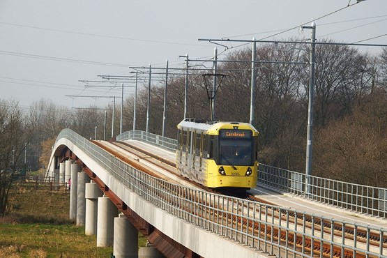 Nearly two million travel on new Manchester Airport line | Rail magazine