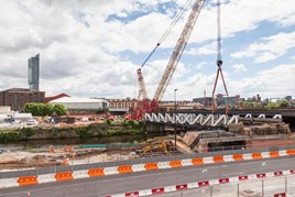Network Rail unveils views of historic Manchester bridge | Rail magazine