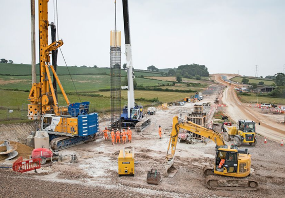 HS2 employs novel piling method for sleek new viaduct | Rail magazine