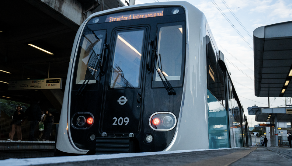First new DLR train makes long-awaited passenger debut | Docklands ...