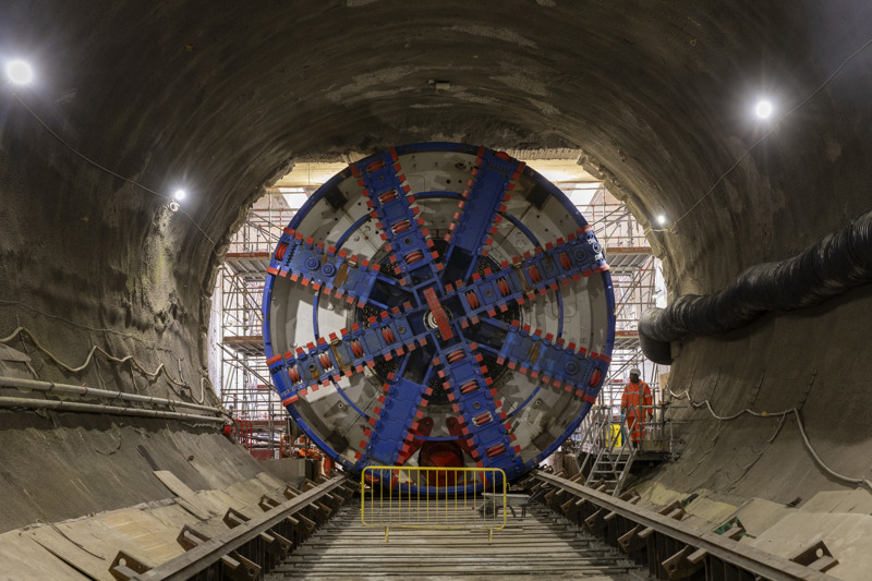 Final HS2 tunnel boring machine begins work at Old Oak Common | HS2
