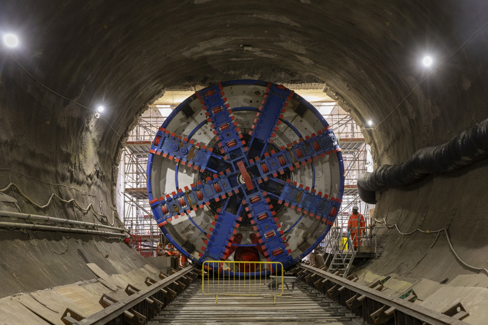 Final HS2 tunnel boring machine begins work at Old Oak Common | HS2