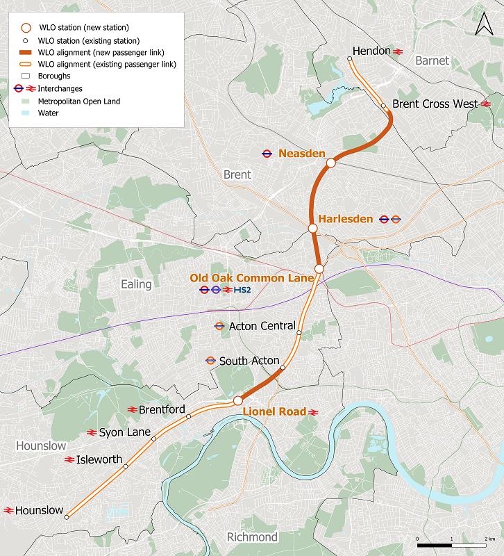 West London Orbital line funding committed | Transport for London
